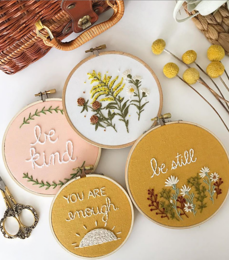 49 Easy Embroidery Projects For Beginners With Free Patterns - Page 11 ...