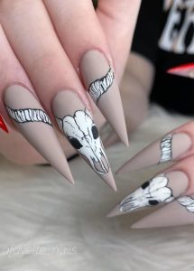 57 Special Stiletto Nails Art Designs Idea For Spring And Summer In ...