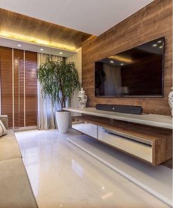 Different TV Background Wall Design Makes The Living Room Look High-end ...