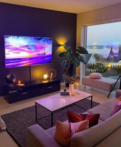 Different TV Background Wall Design Makes The Living Room Look High-end ...