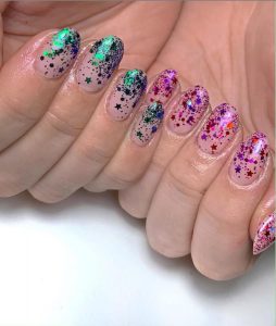 60 Hot Bling Short Nails Art Designs, Delicate And Not Fancy, Really ...