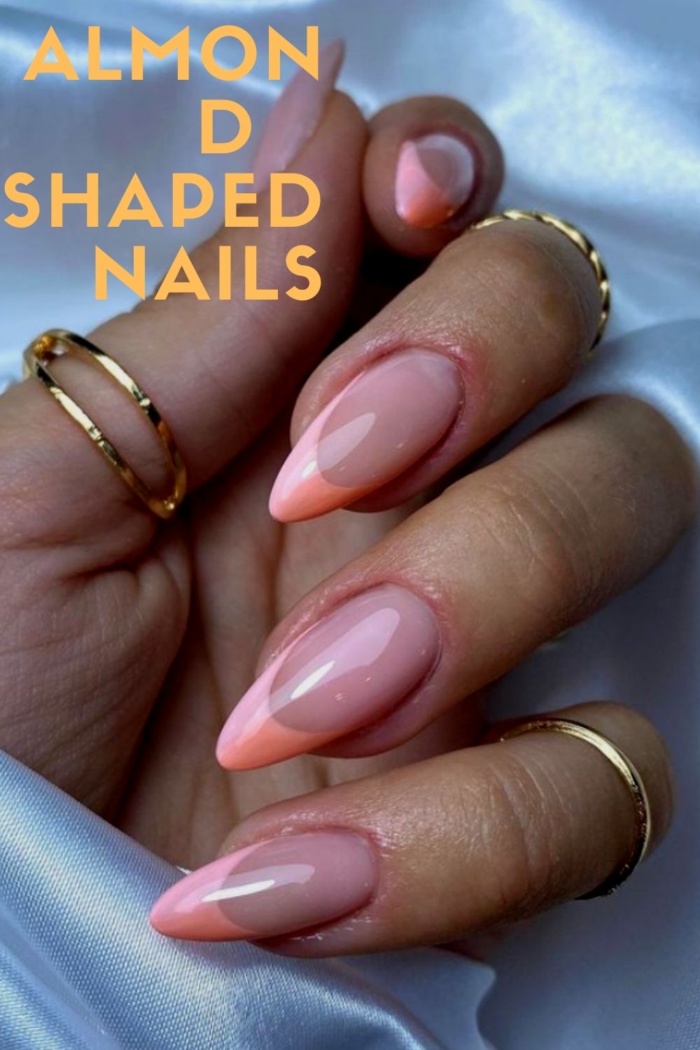 35 simple and beautiful almond shaped nail designs