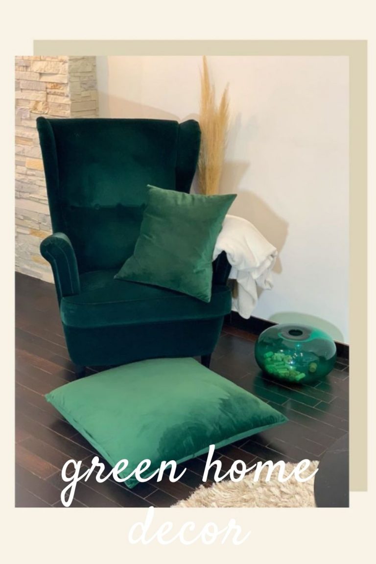 Green Interior Decoration Design, April Vitality and Romance