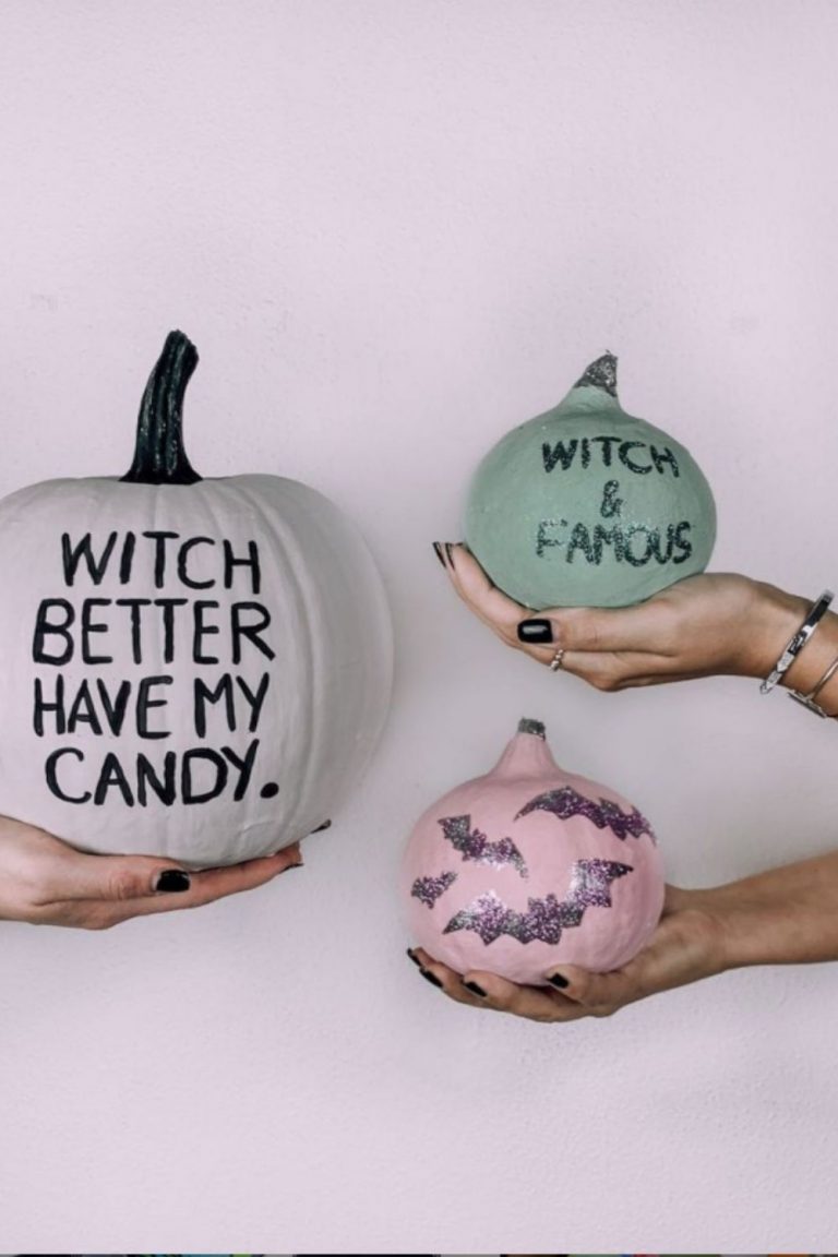 18 Easy Pumpkin Painting Ideas to DIY This Halloween 2021