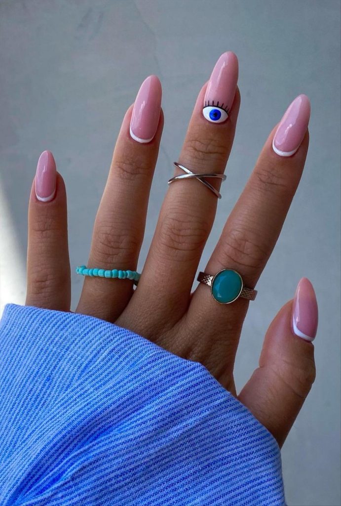 21 Pretty short pink nails perfect for the next mani! - Page 2 of 21 ...