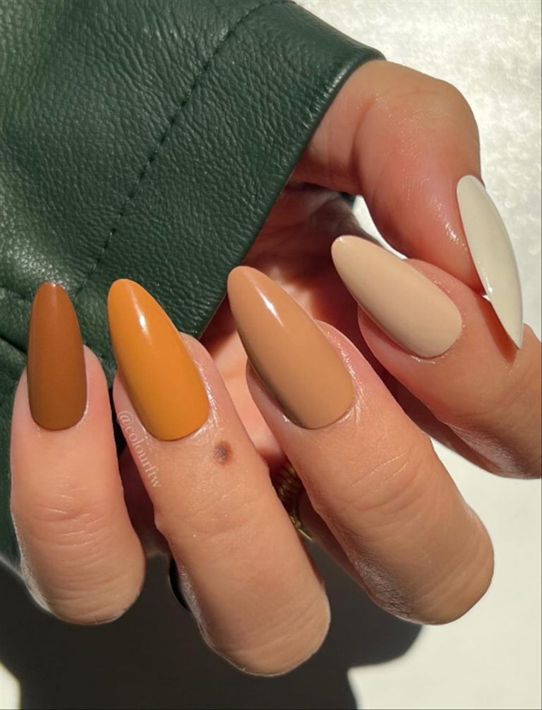 65 Simple Fall nails 2022 for your Autumn mani inspo - Page 13 of 65 ...