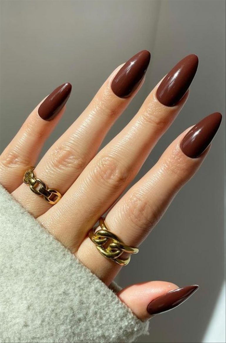 65 Simple Fall nails 2022 for your Autumn mani inspo - Page 5 of 65 ...