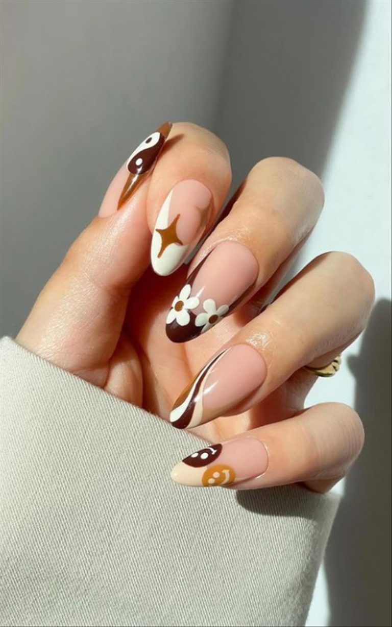 65 Simple Fall nails 2022 for your Autumn mani inspo - Page 8 of 65 ...