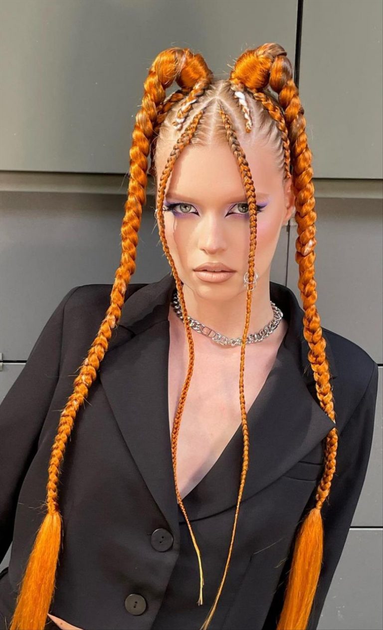 32 Cool braided hairstyle for your next look - Lily Fashion Style