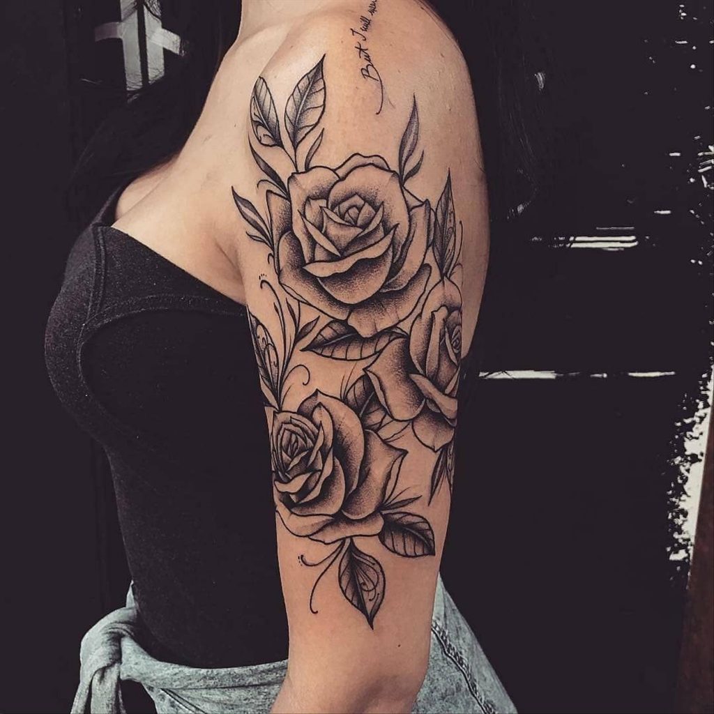 52 Beautiful Rose tattoo designs for first tattoo attempt - Lily ...