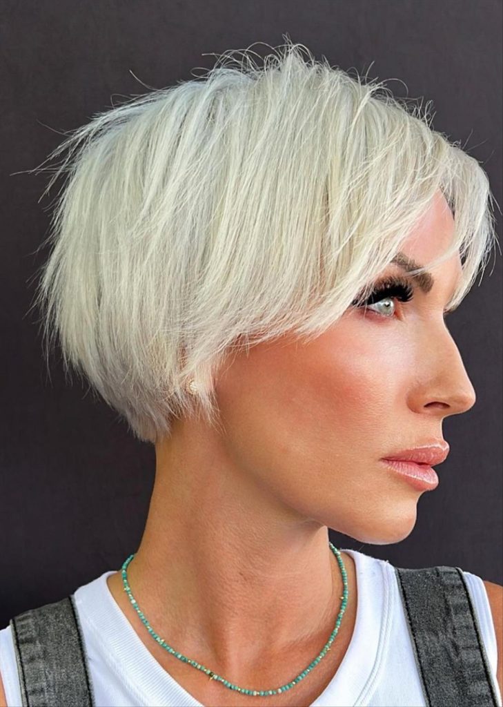 36 Cool short bob hairstyles for fine hair to try now - Lily Fashion Style