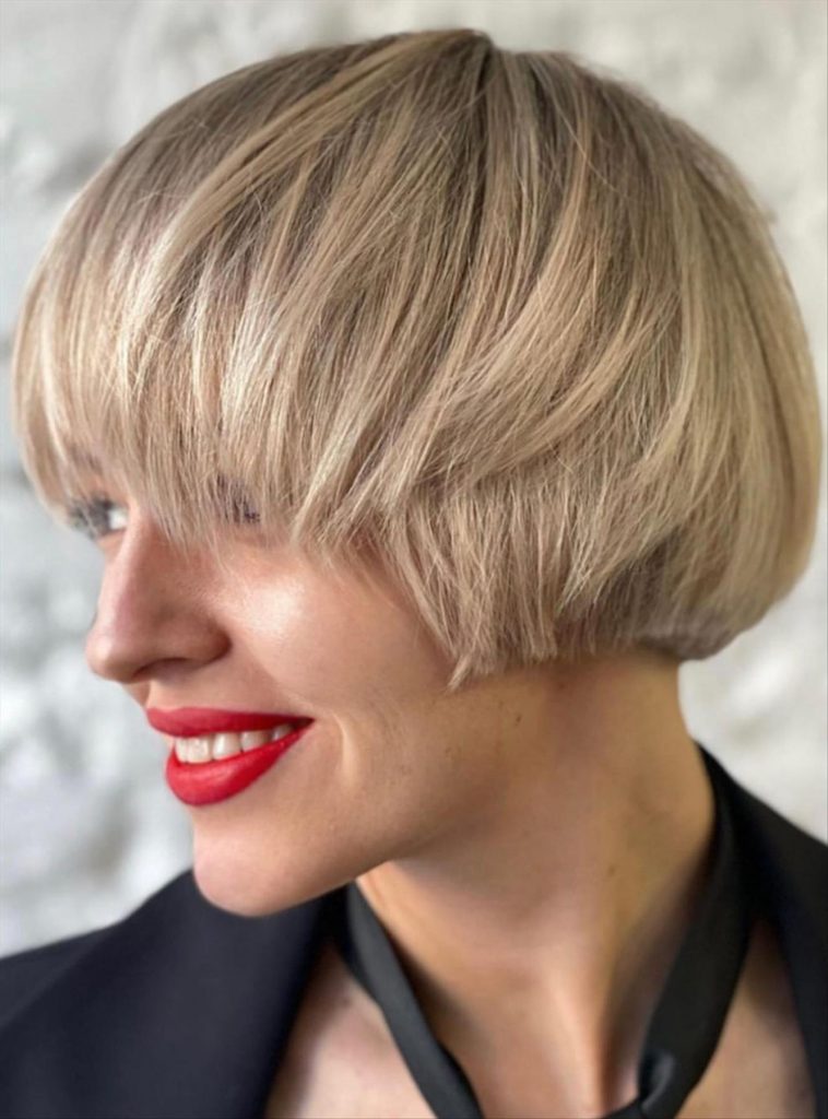 36 Cool short bob hairstyles for fine hair to try now - Lily Fashion Style