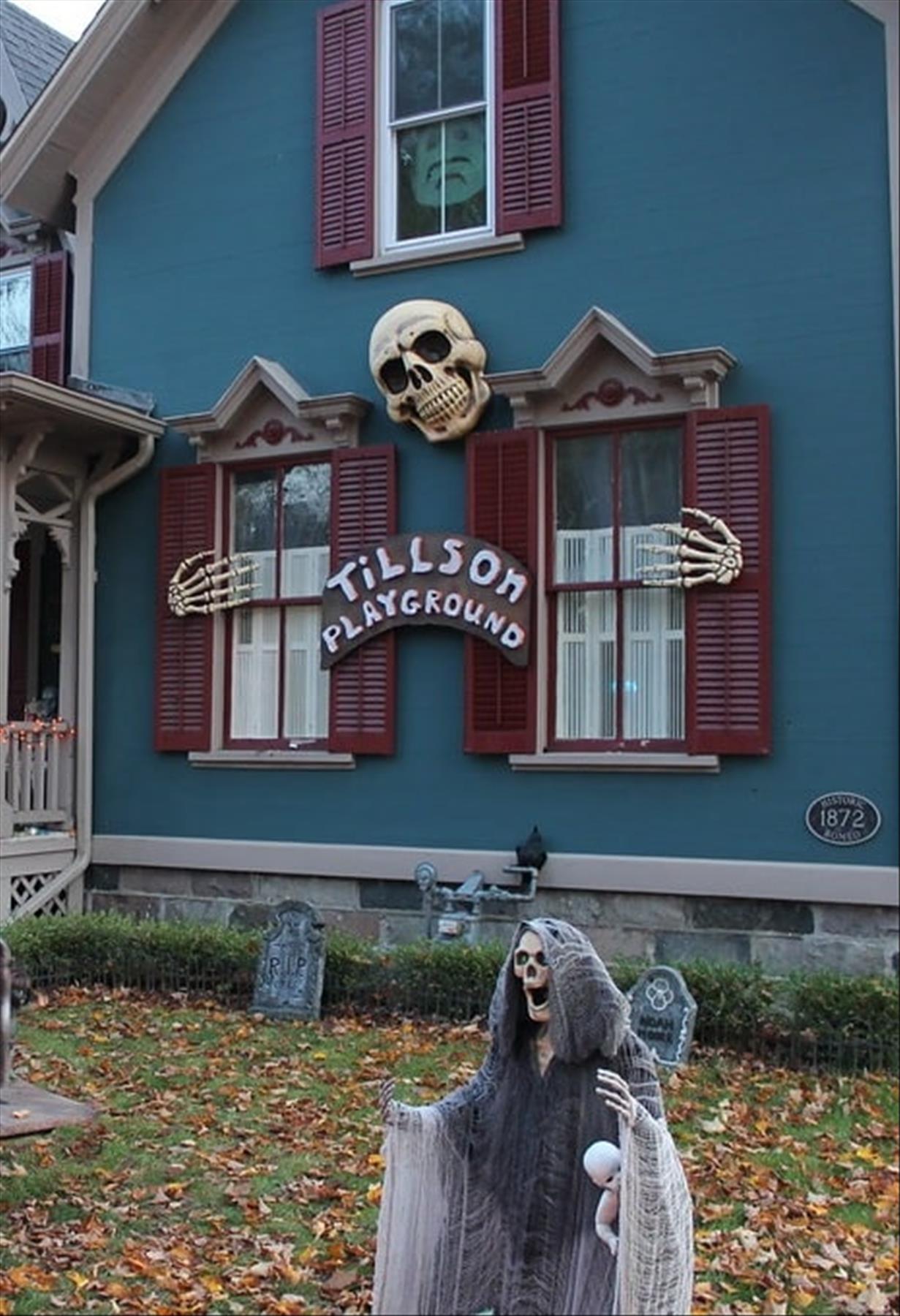 29 Creepy Halloween Decoration Outdoor Ideas in 2023