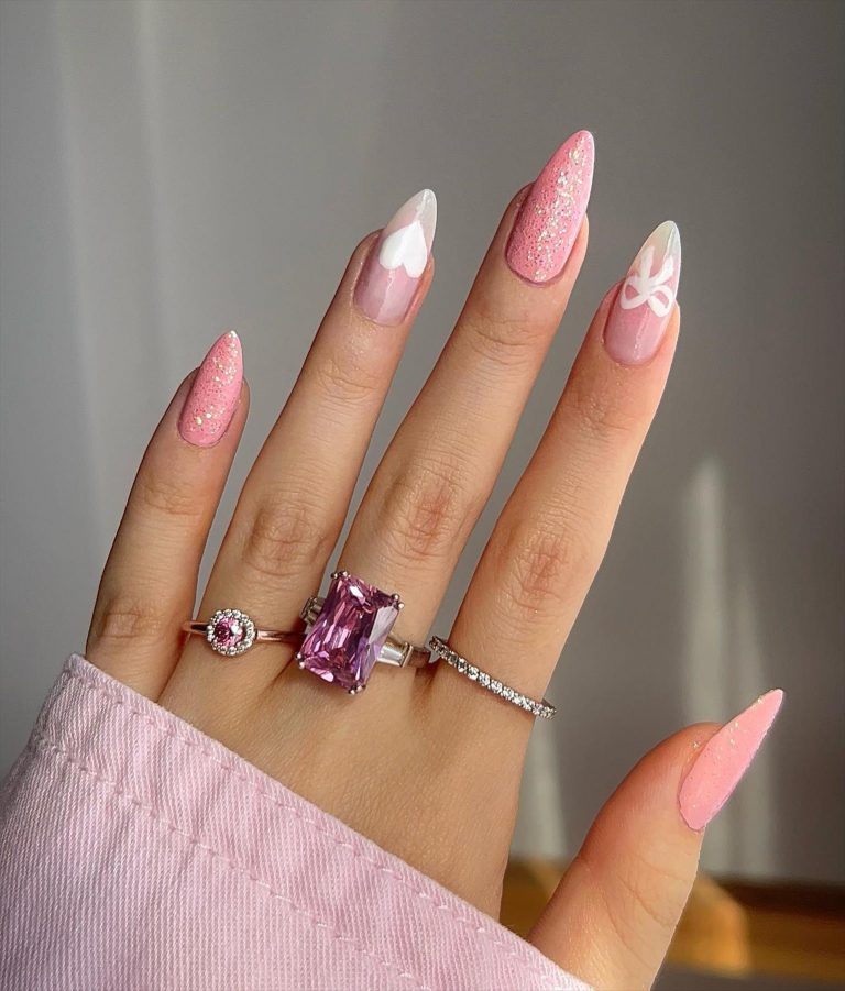 27 Natural Single nail colors with short almond nail shapes to try