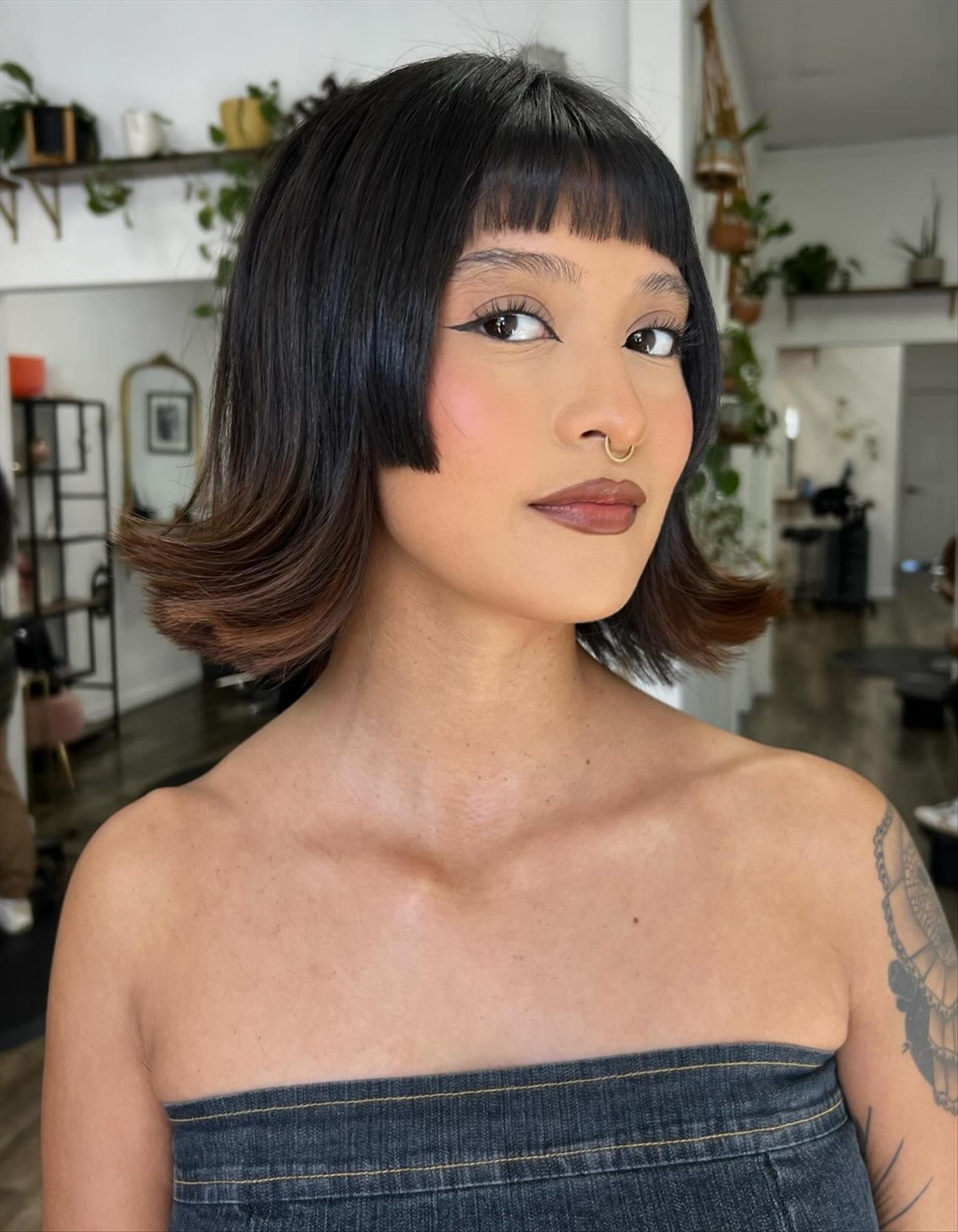 40 Cool Face-framing Curtain Bangs Hairstyles For Stylish Girl